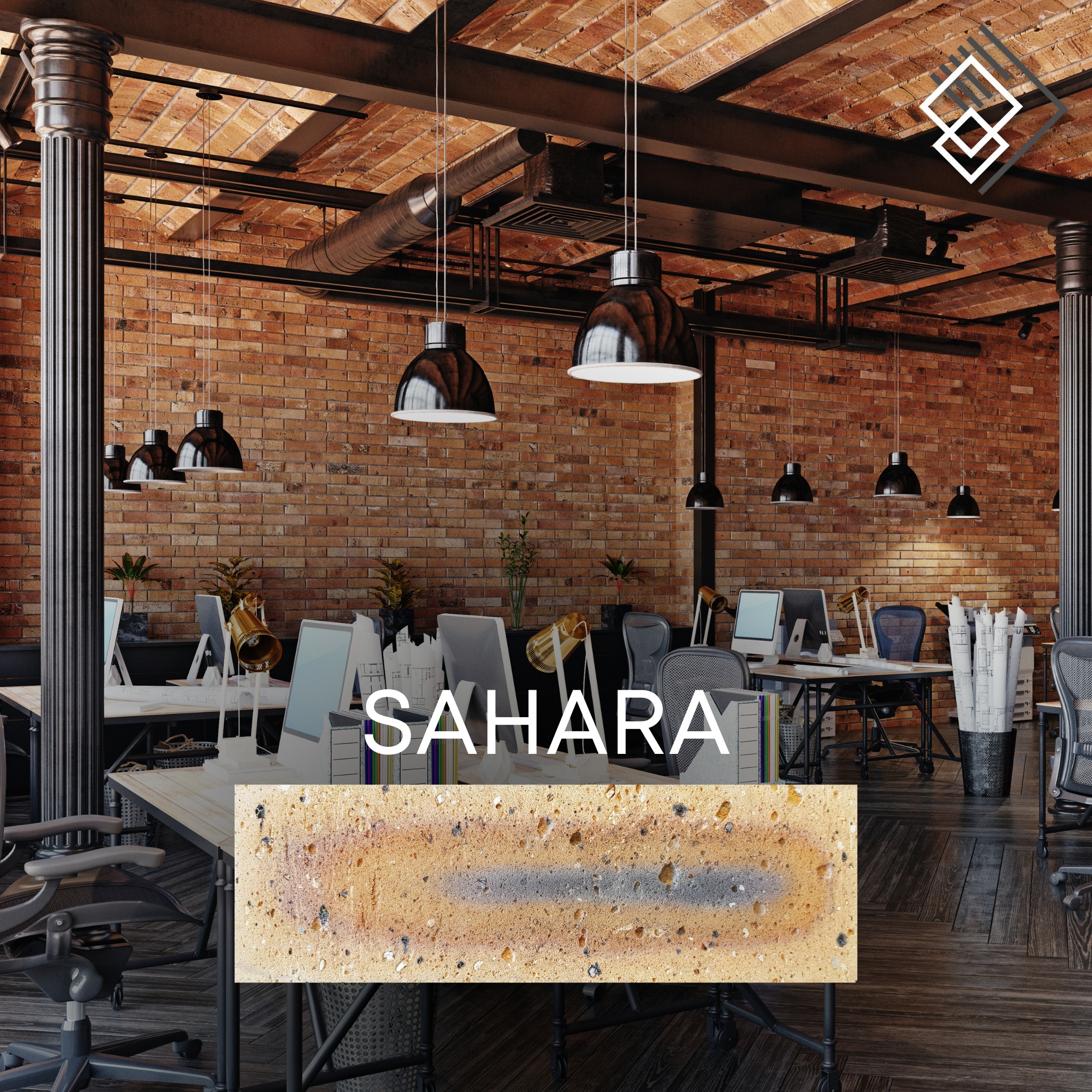 Sahara Brick Tiles - Brick Tile Shop