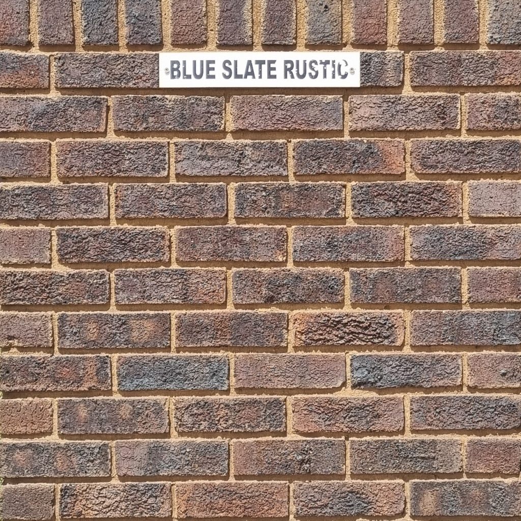 Blue Slate Rustic Face Brick - Brick Tile Shop